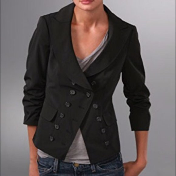 Elizabeth and James | Jackets & Coats | Elizabeth And James Black ...